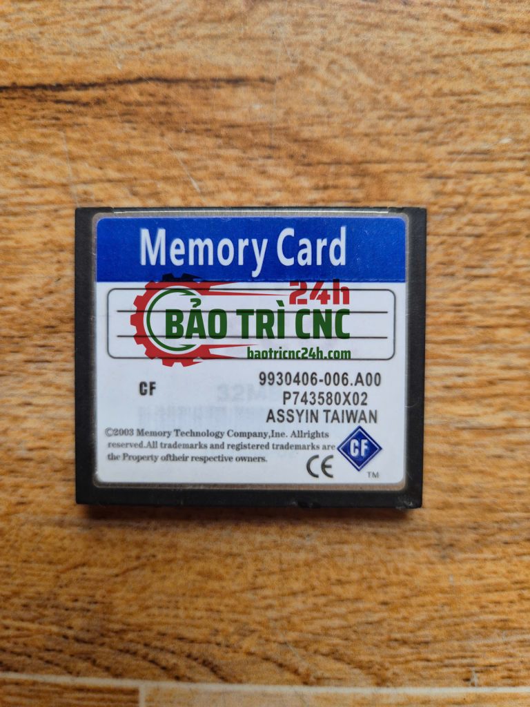 Thẻ nhớ CF Card 32Mb máy CNC - BẢO TRÌ CNC 24H